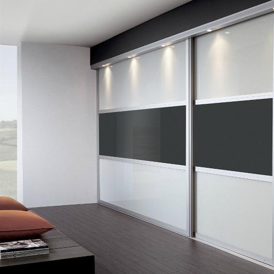 Beijing Collection - Split Panel Sliding Wardrobe Doors – DoorsDirect